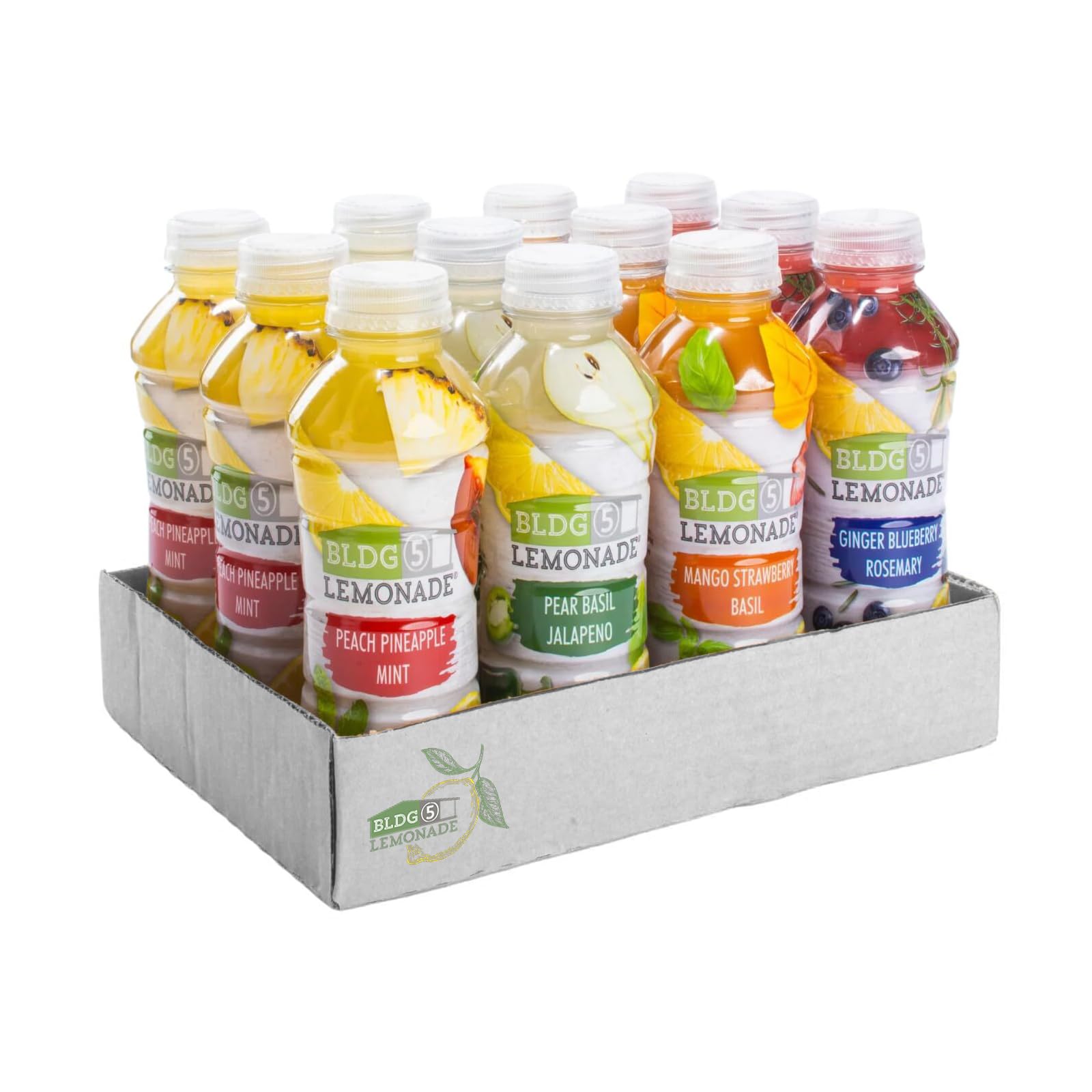 Amazon.com : BLDG 5 Lemonade - Variety Pack - Premium Lemonade - Real ...