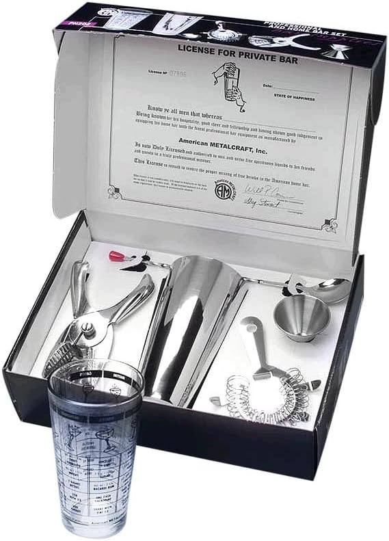 Amazon.com: Bar Shoppe - Professional Home Bar Set: Barware Tool Sets ...