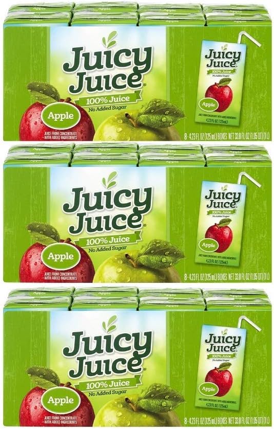 Amazon.com : Juicy Juice.Boxes Variety Pack 32 ct - 6.75oz Juice Boxes ...