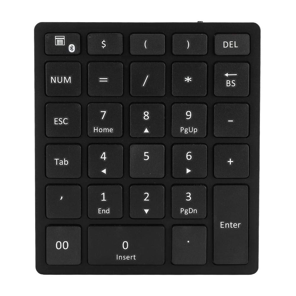 Buy Bluetooth Number Pad, 28-key Silm Universal Wireless Bluetooth ...