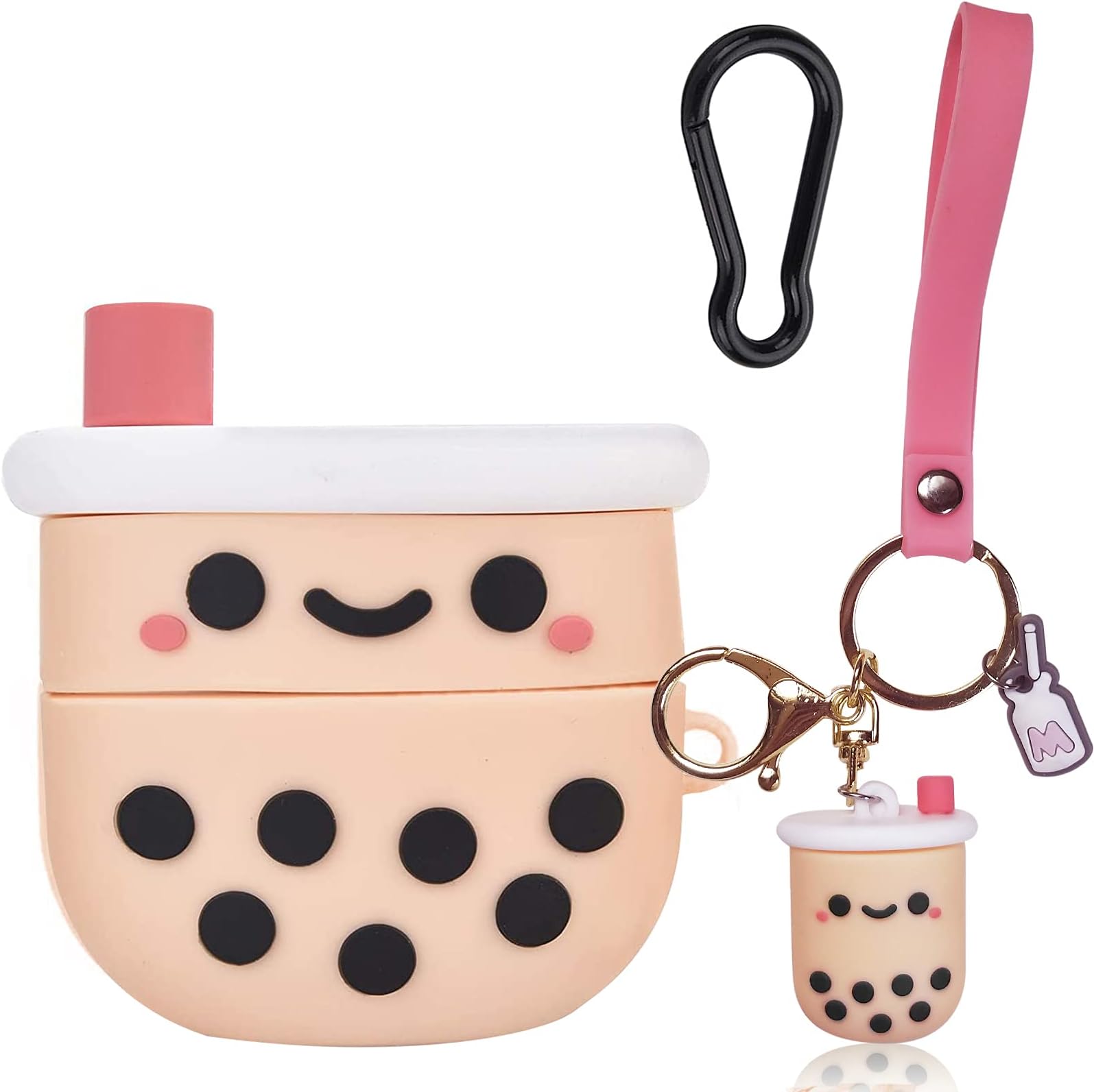Amazon.com: AirPods Pro 2 Case Cute with Boba Keychain,AirPods Pro 2nd ...