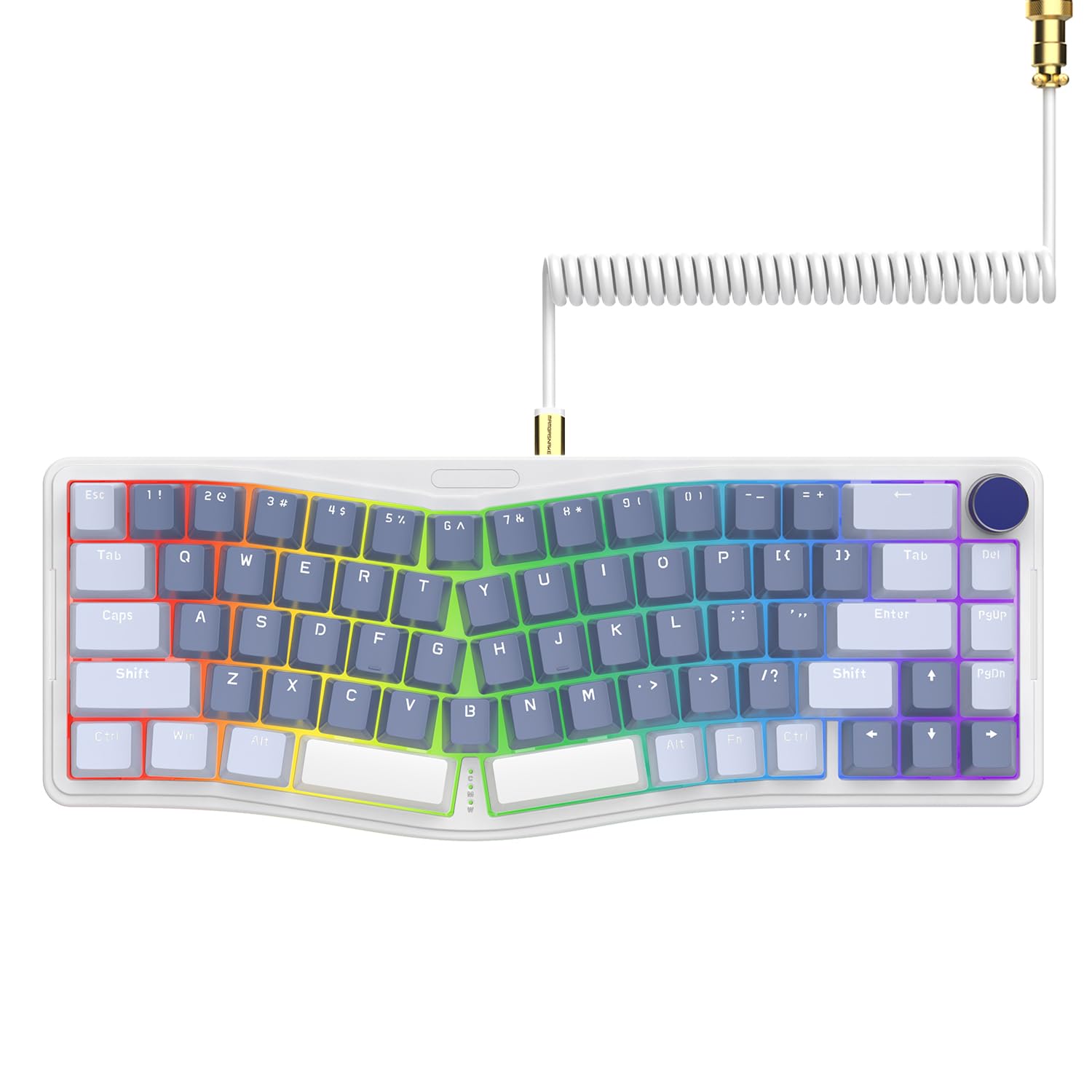 Amazon.com: AKS068 65% Wired Mechanical Gaming Keyboard with Coiled ...