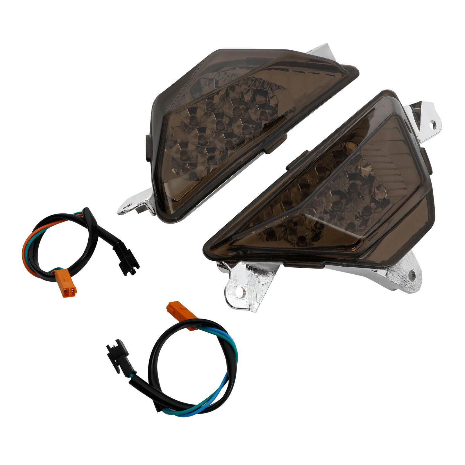 Amazon.com: TCMT Motorcycle Front LED Turn Signal Lights Fit For ...