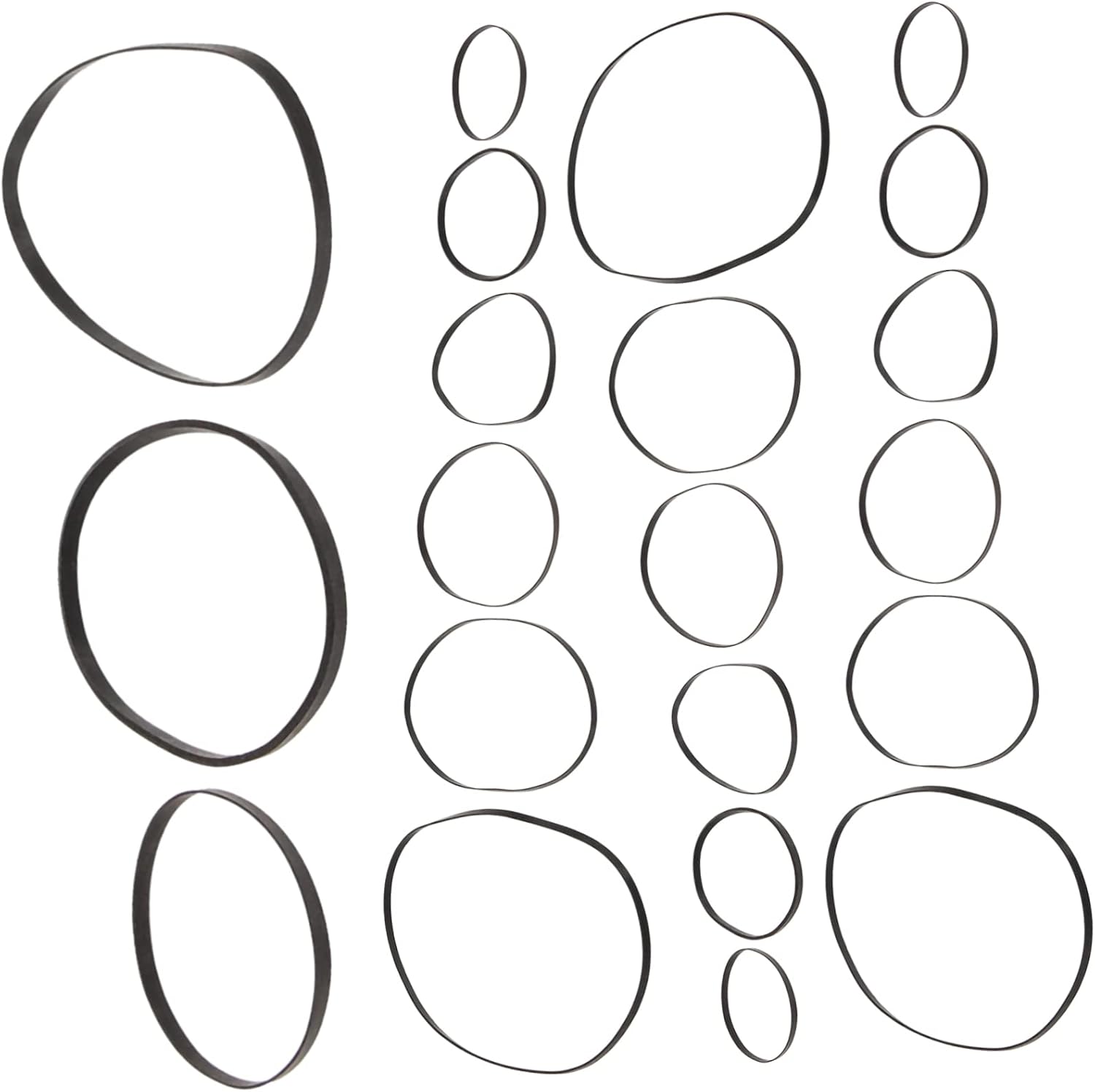 Amazon.com: 50pcs Tape Recorder Belt Cassette Recorder Repair ...