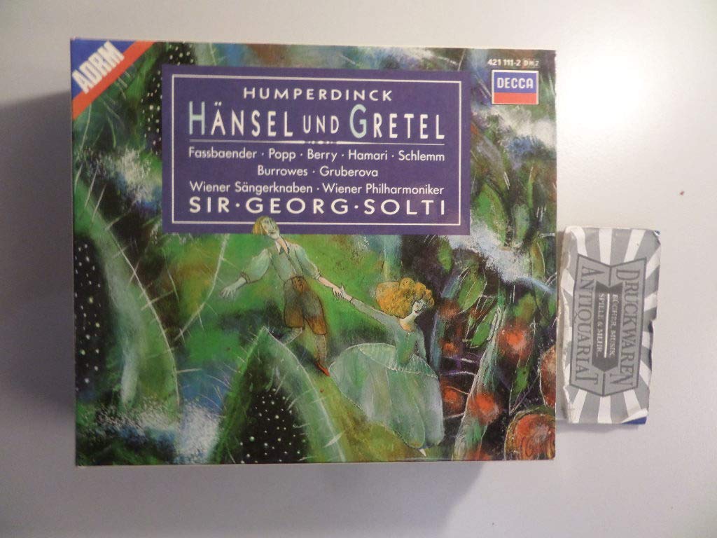Hänsel und Gretel : Solti, Wp: Amazon.fr: CD et Vinyles}