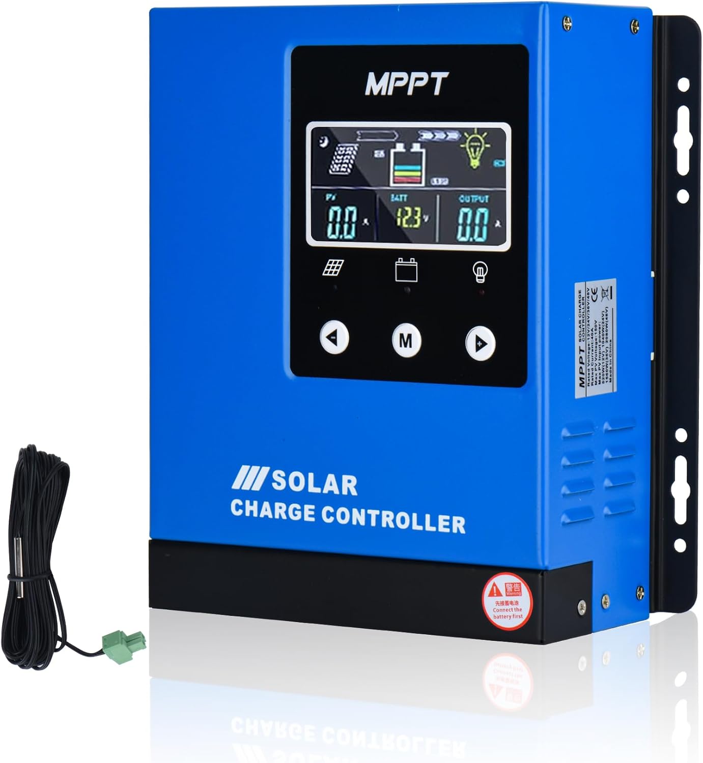 NUOFUWEI MPPT 40A Solar Laderegler 12V 24V 36V 48V Solarregler ...