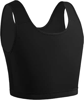 XUJI Breathable Half Chest Binder for Transgender FTM Pullover Binder ...