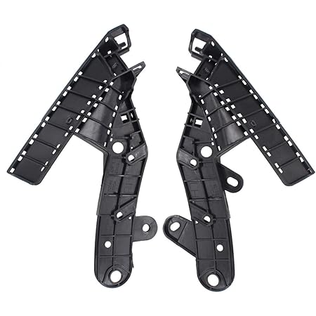 Amazon.com: NewYall Pair Left and Right Side Front Bumper Brackets ...