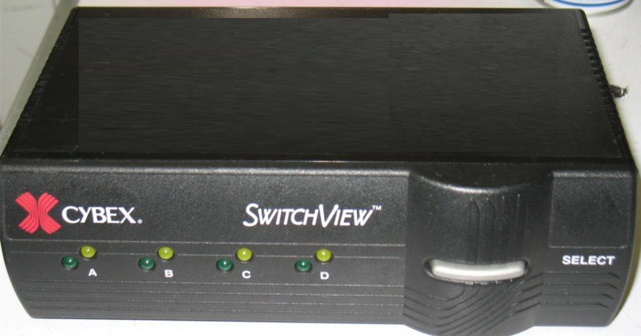 Amazon.com: Cybex SwitchView SV-4 4-Port KVM Switch : Electronics