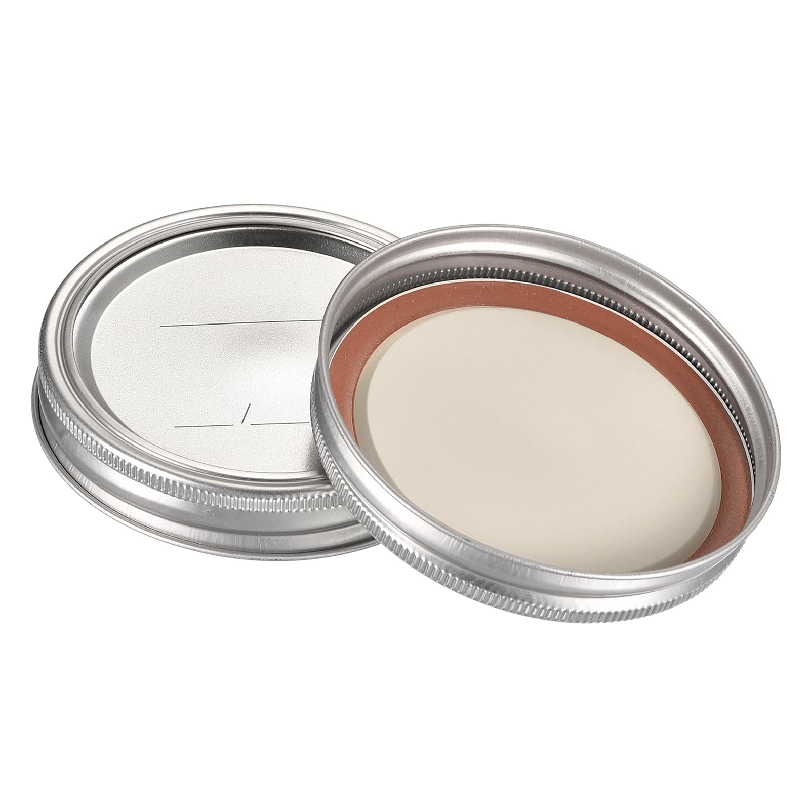 Amazon.com: uxcell Canning Lids, 24 Sets - Tinplate Split-Type Mason ...