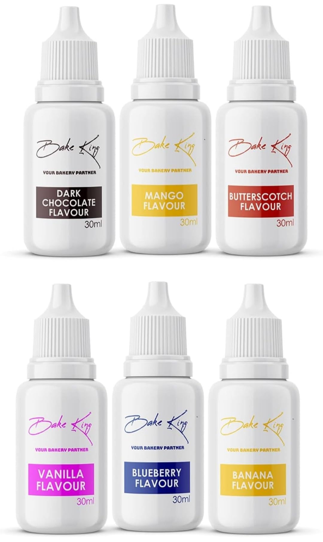 BAKE KING Vanilla Flavour Essence 30ml | Baking Essential Ideal for ...