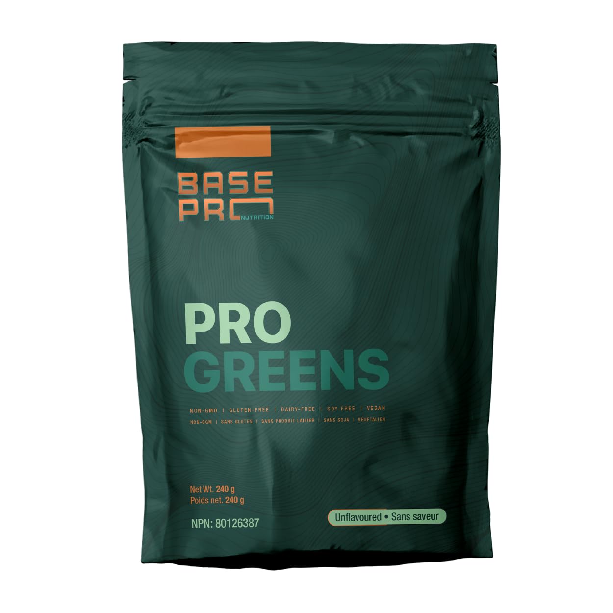 Pro Greens - Unflavored | Base Pro Nutrition | 240 grams - 30 servings ...