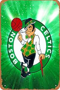 Amazon.com: Celtics Boston Vintage Metal Tin Signs Kitchen Wall Art ...