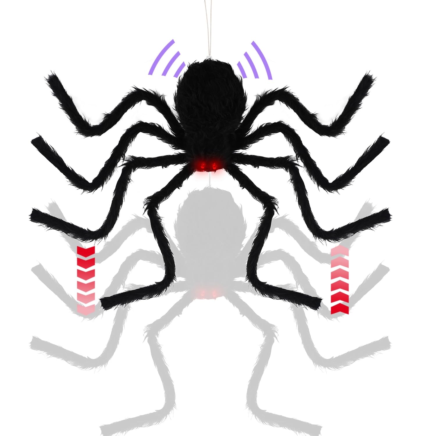 Scary Cartoon Spider Eyes