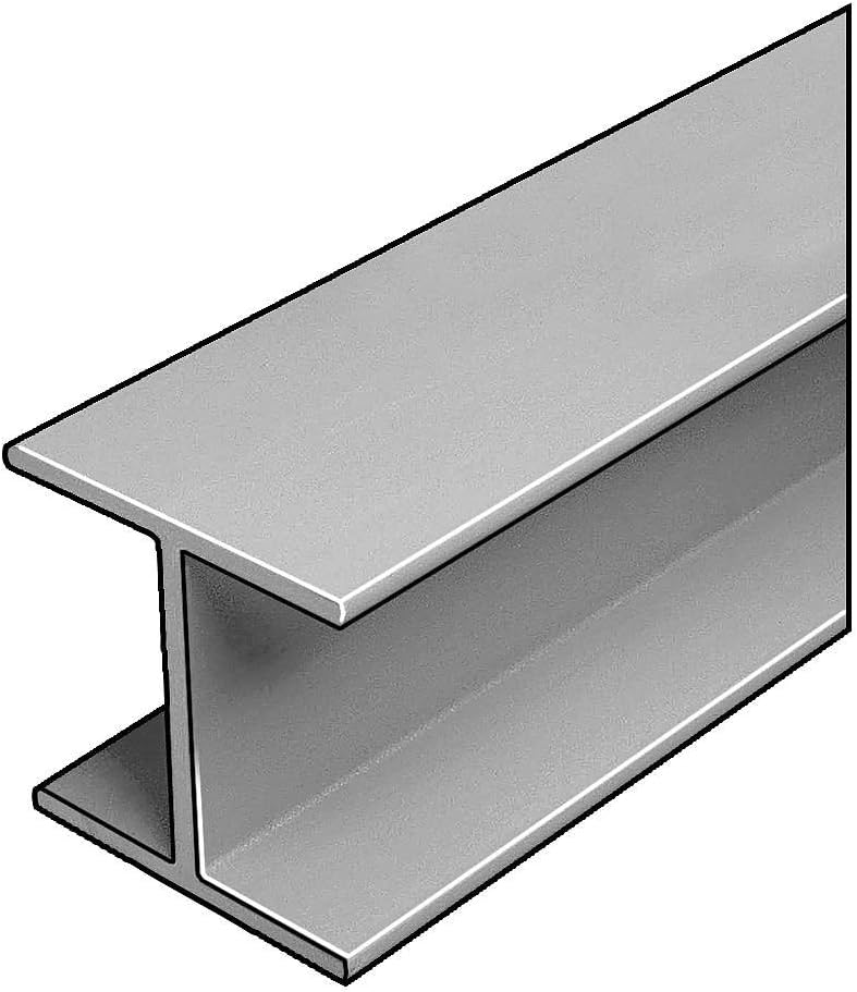 Amazon.com: W-Beam, ISOFR, Gray, 6x6 In, 1/4 In Th, 20 Ft : Industrial ...