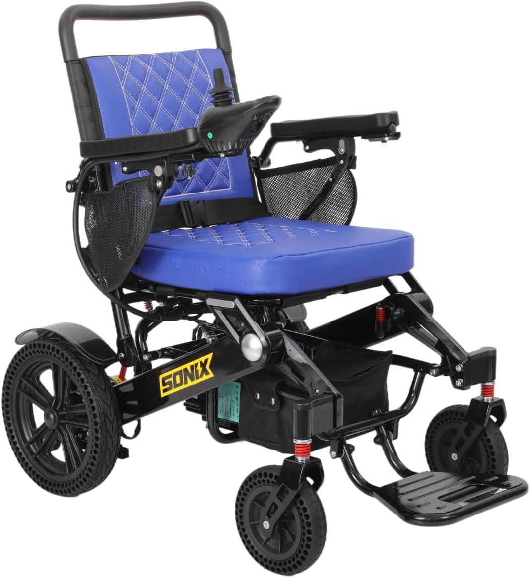 Amazon.com: Sonix S140 Next Generation Electric Wheelchair – 30-Mile ...
