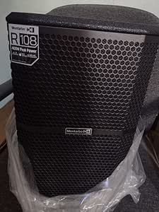 Wooden active speaker Montarbo model R108 ITALY, 8" with FIR Filter and 125 dB SPL : Buy Online ...