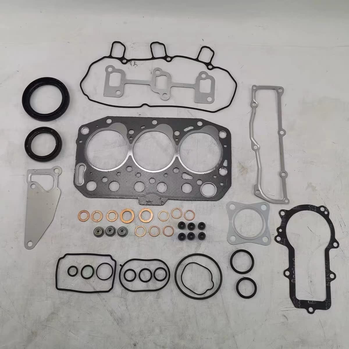 Amazon.com: Full Gasket Set with Cylinder Head Gasket for Yanmar 3TNV70 ...