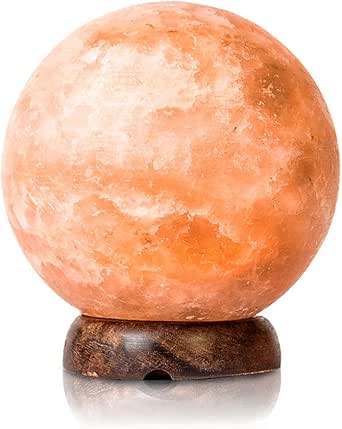Amazon.com: VMInnovations Salacia Himalayan Sphere-Shaped Salt Lamp ...