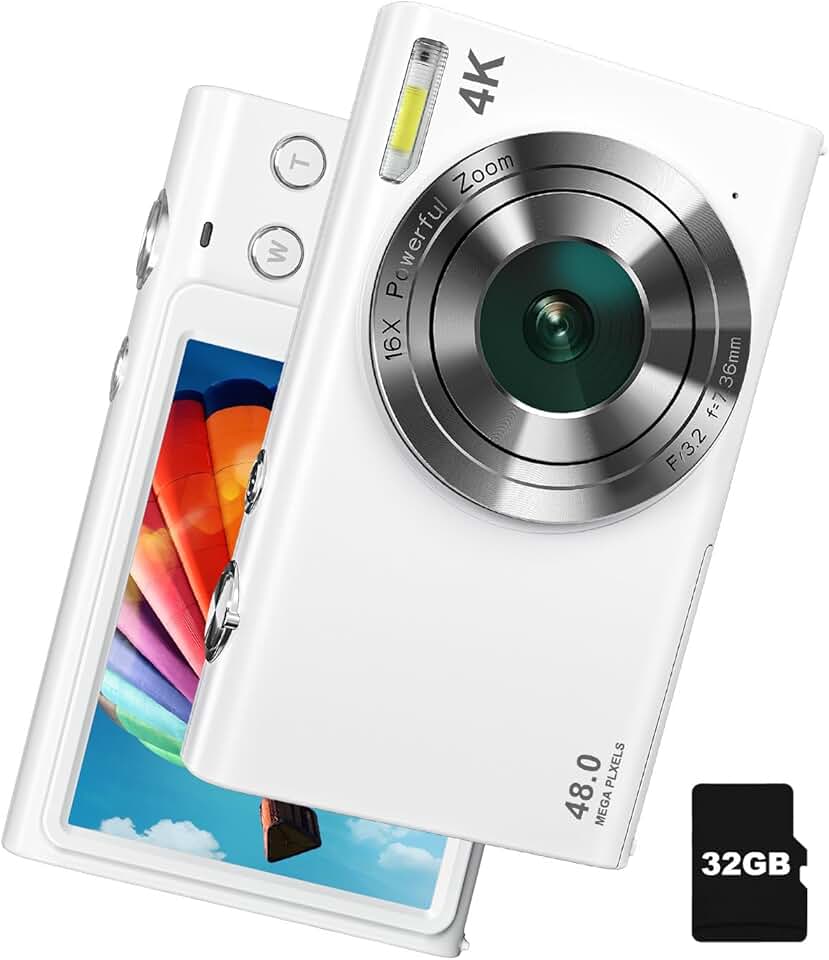 Amazon.com: White - Digital Cameras / Camera & Photo: Electronics