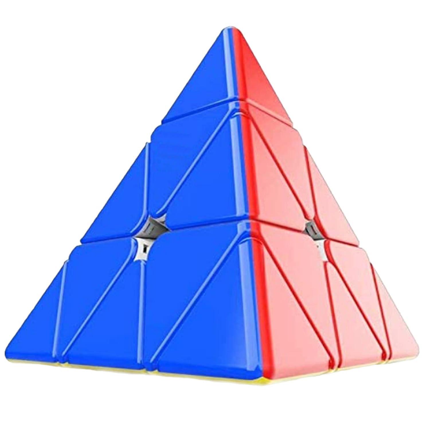 TFA TOYS FOR ALL® Triangle Stickerless Pyramid High Speed Puzzle Cube ...