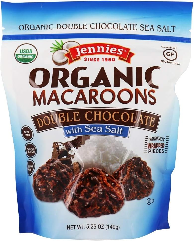Amazon.com : 2 Pack Benton's Coconut Macaroons Chocolatey, 6 Large ...