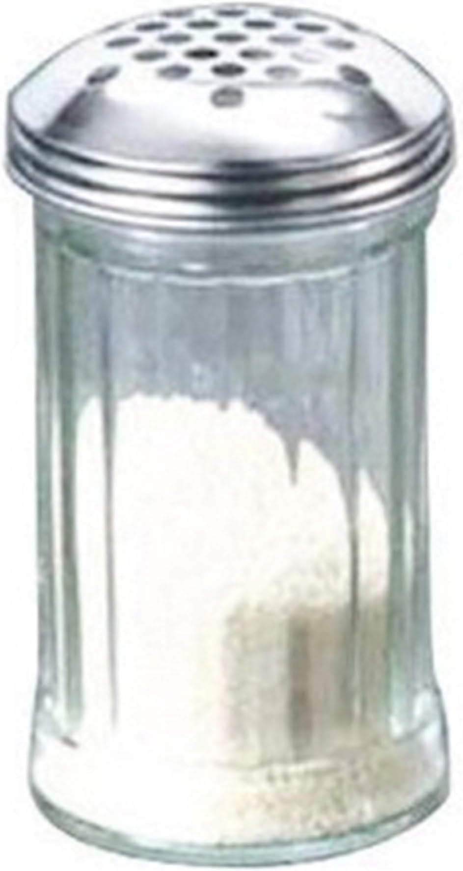 Amazon.com: Aelga Salt Shaker - 12 OZ Glass Spice Shaker Parmesan ...