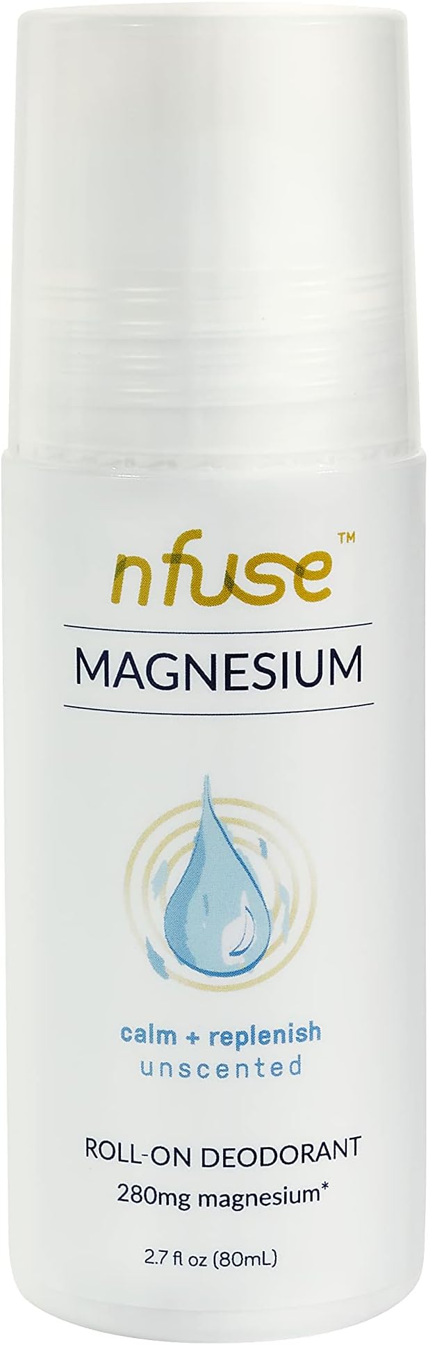 Amazon.com : nfuse Natural Magnesium Roll-on Deodorant - Patented ...