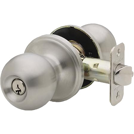 Amazon.com: CML Hardware Keyed Entry Door Knob Set, Entrance Door Lock ...