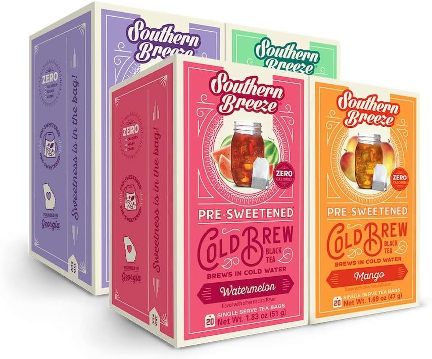 Amazon.com : Luzianne Cold Brew Tea Bags , 22 CT (Pack of 6) : Grocery ...