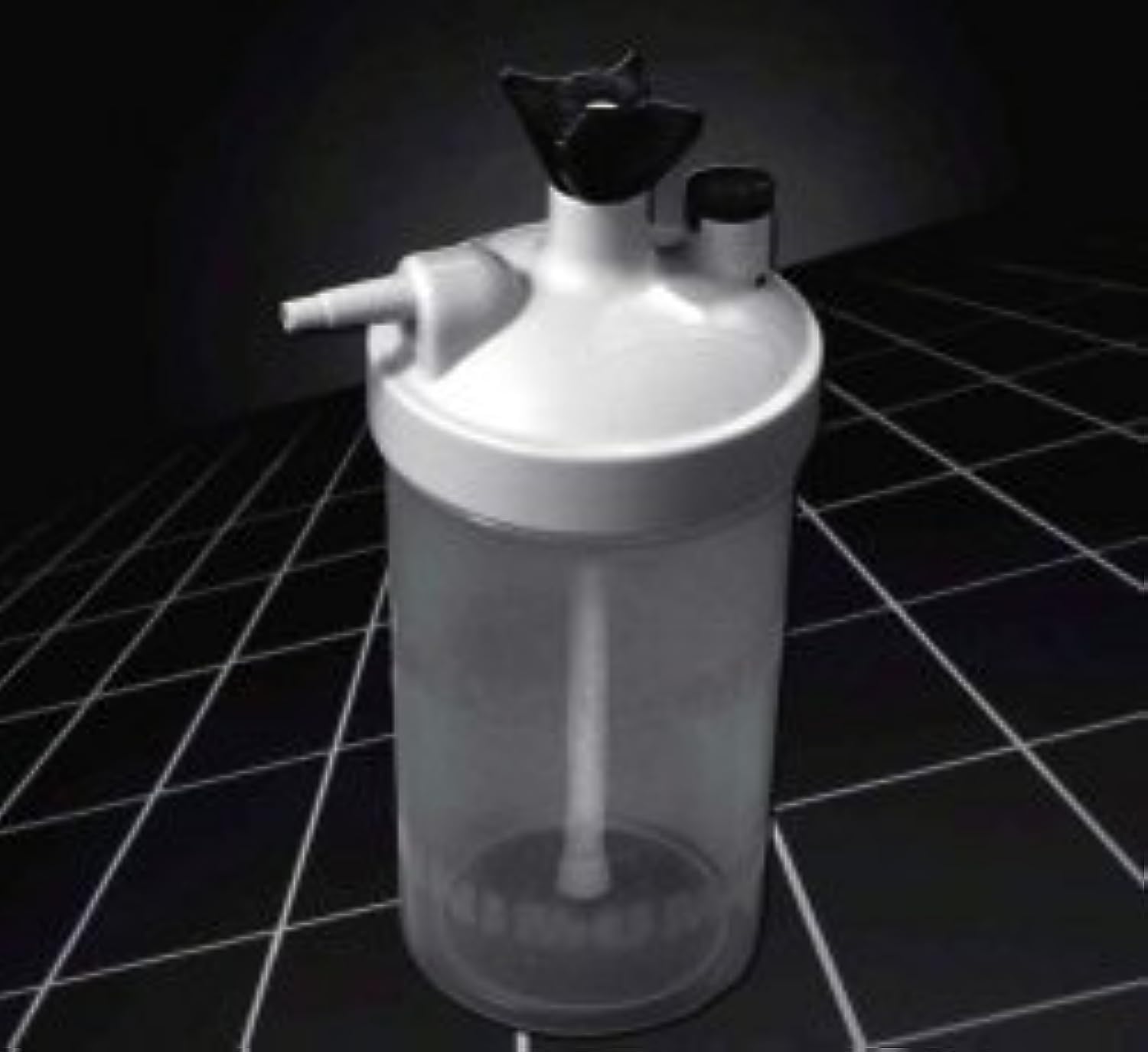 Salter Labs HIGH FLOW Oxygen Bubbler Bottle - Humidity for Oxygen ...