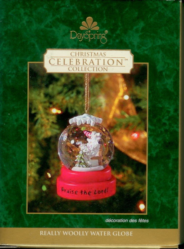Amazon.com: 2005 Dayspring - Really Woolly Water Globe Ornament ...