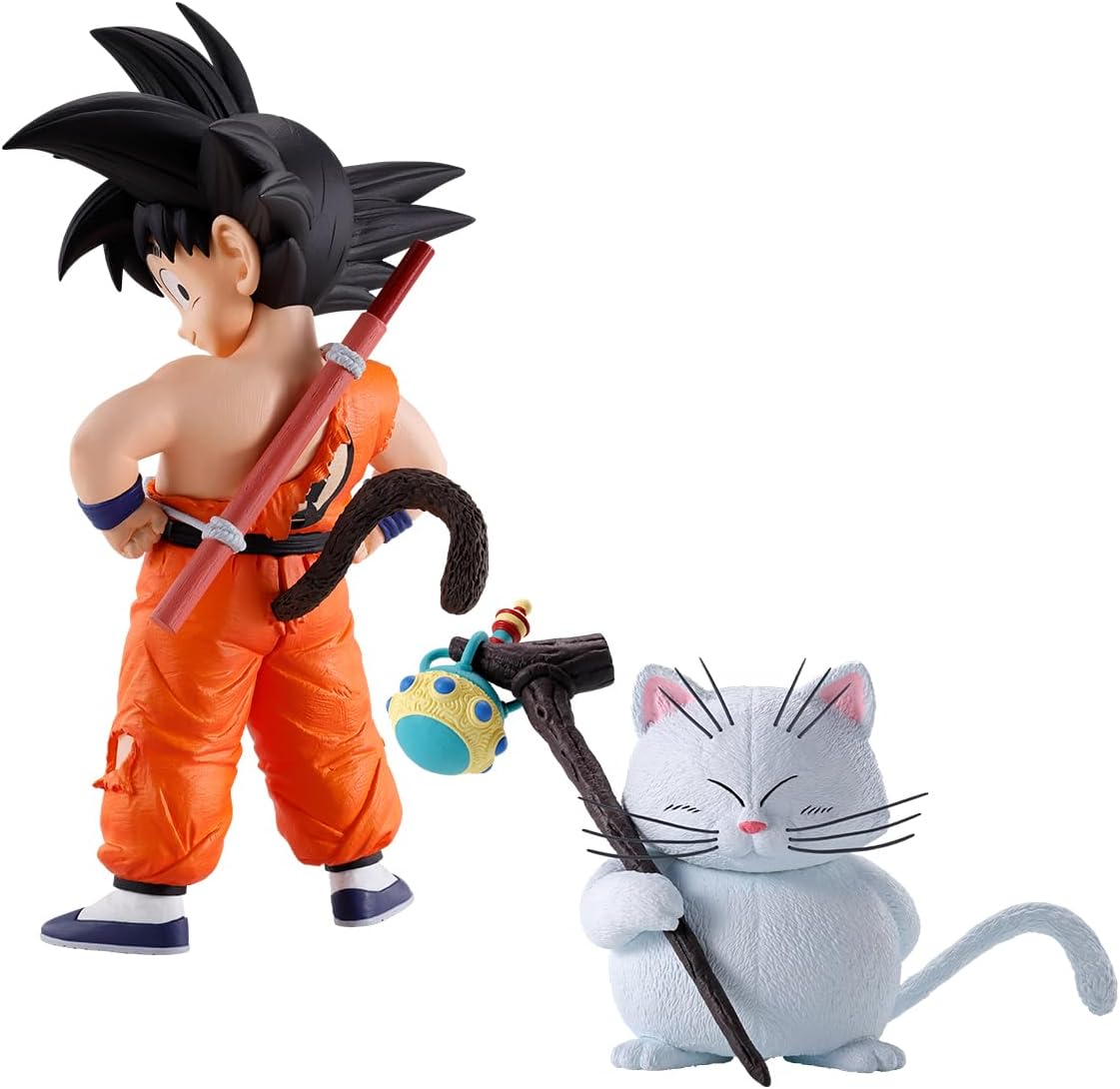 Amazon.com: Ichibansho Figure - Dragon Ball - Son Goku & Karin (The ...