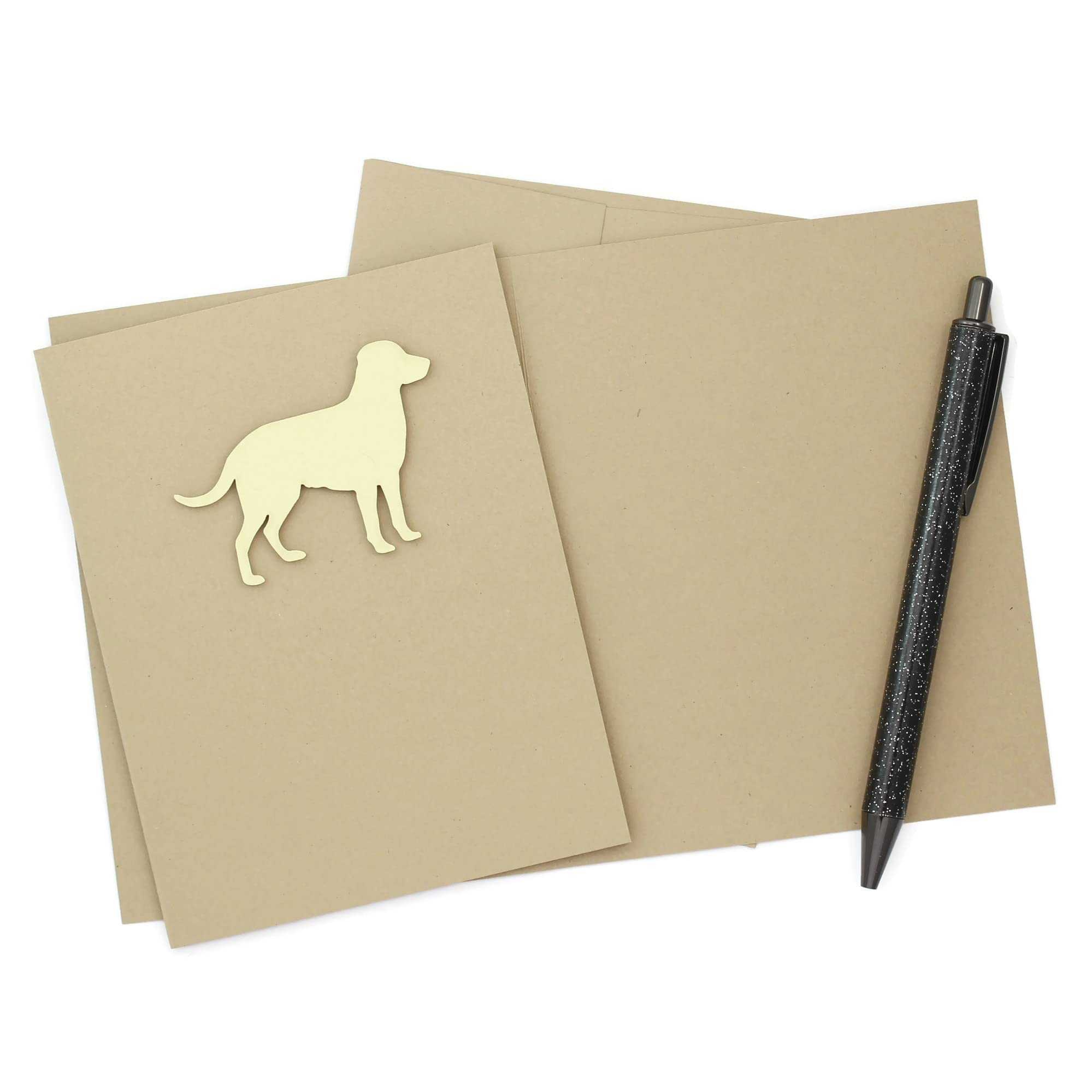 Snapklik.com : Yellow Labrador Retriever Single Blank Greeting Card ...