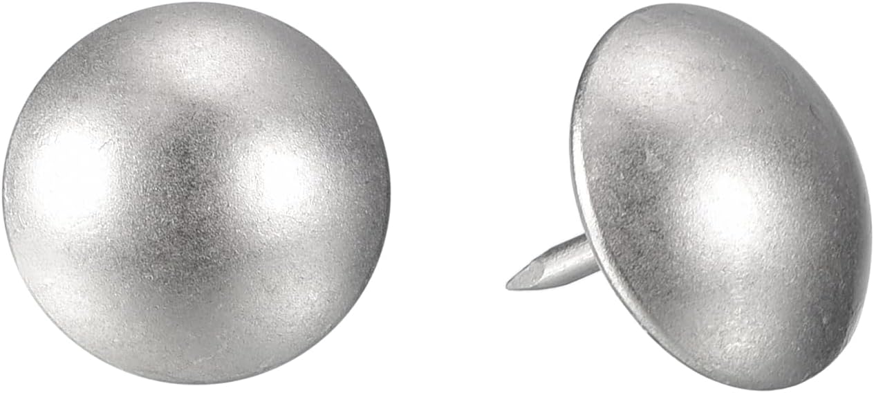 uxcell Upholstery Tacks Nail Pins Furniture, 100Pcs 16x16mm Thumb Tack ...