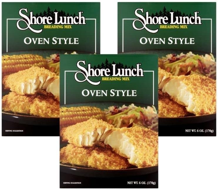 Amazon.com : Shore Lunch Fish Breading & Batter Mix, Original Recipe, 9 ...