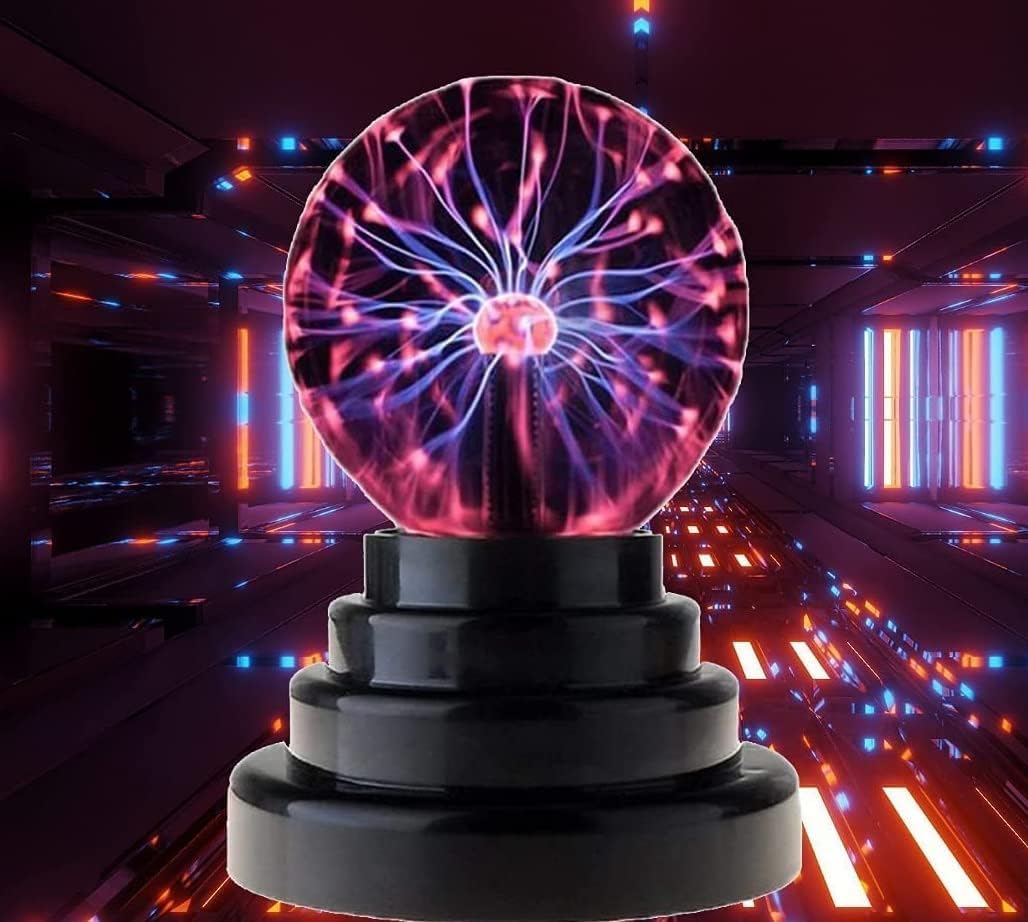 Plasma Electra Lightning Globe Stemclas Plasma Ball/Light/Lamp, Static