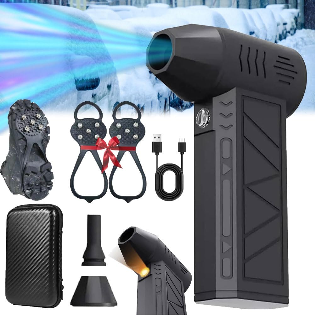 Amazon.com: Ergery Snow Whiz LED Turbo Blower, Snowwhiz Mini Turbo Snow ...