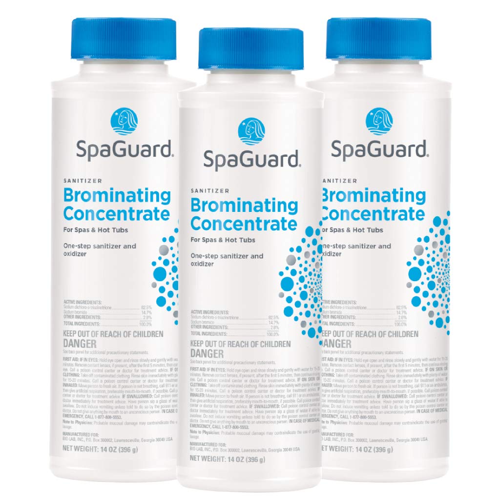 Amazon.com : SpaGuard Brominating Concentrate (14 oz) (3 Pack) : Patio ...