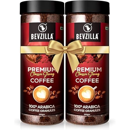 Bevzilla 24 Flavoured Coffee Sachets & Frother Coffee Kit (24 X 2 Gram ...