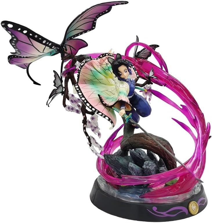 PINAKA Demon Slayer Shinobu Kocho Butterfly Moth Action Figure Anime ...