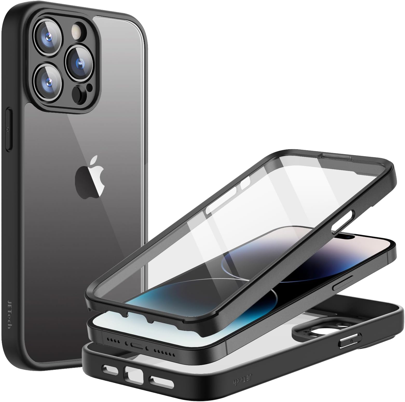 JETech Case for iPhone 14 Pro Max 6.7-Inch with Built-in Screen ...