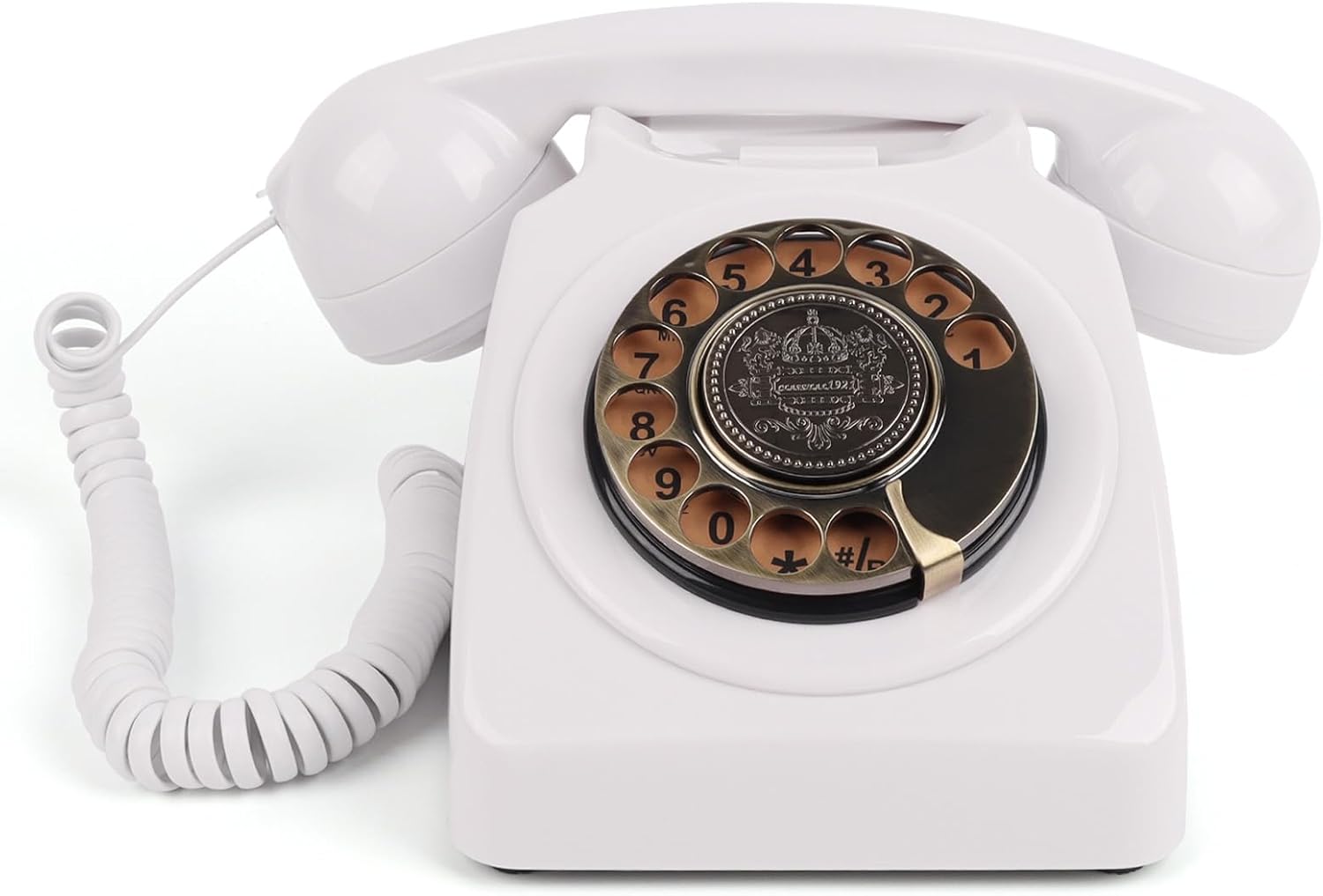 Amazon.com : MCHEETA Corded Phone, Roary Phone for Landline, Retro ...