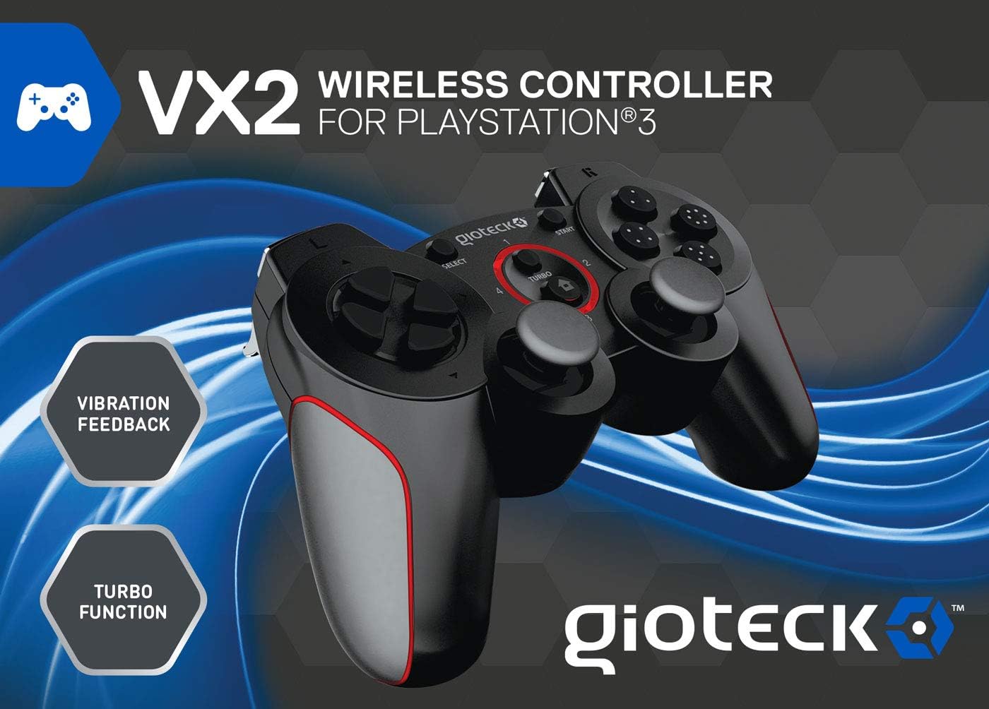 Playstation 3 – VX 2 Wireless Controller Bluetooth : Amazon.co.uk: PC ...