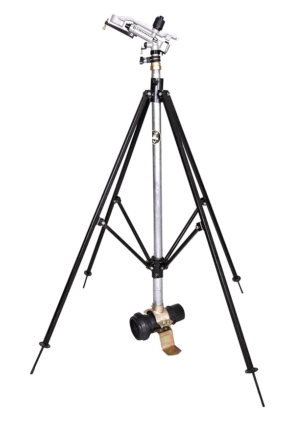 Automat Rain Gun Set with 4 Leg Stand and Riser Pipe Heavy Duty and ...