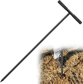 Amazon.com: cogardenshower Metal Soil Probe Rod - Septic Tank Locator ...