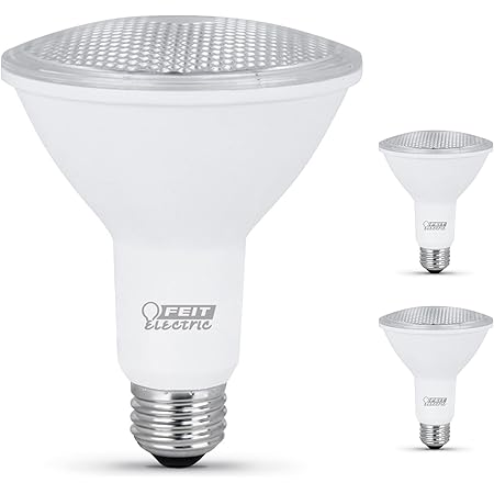Feit Electric PAR38 LED Bulbs, 75W Equivalent, Non Dimmable, LED Flood ...
