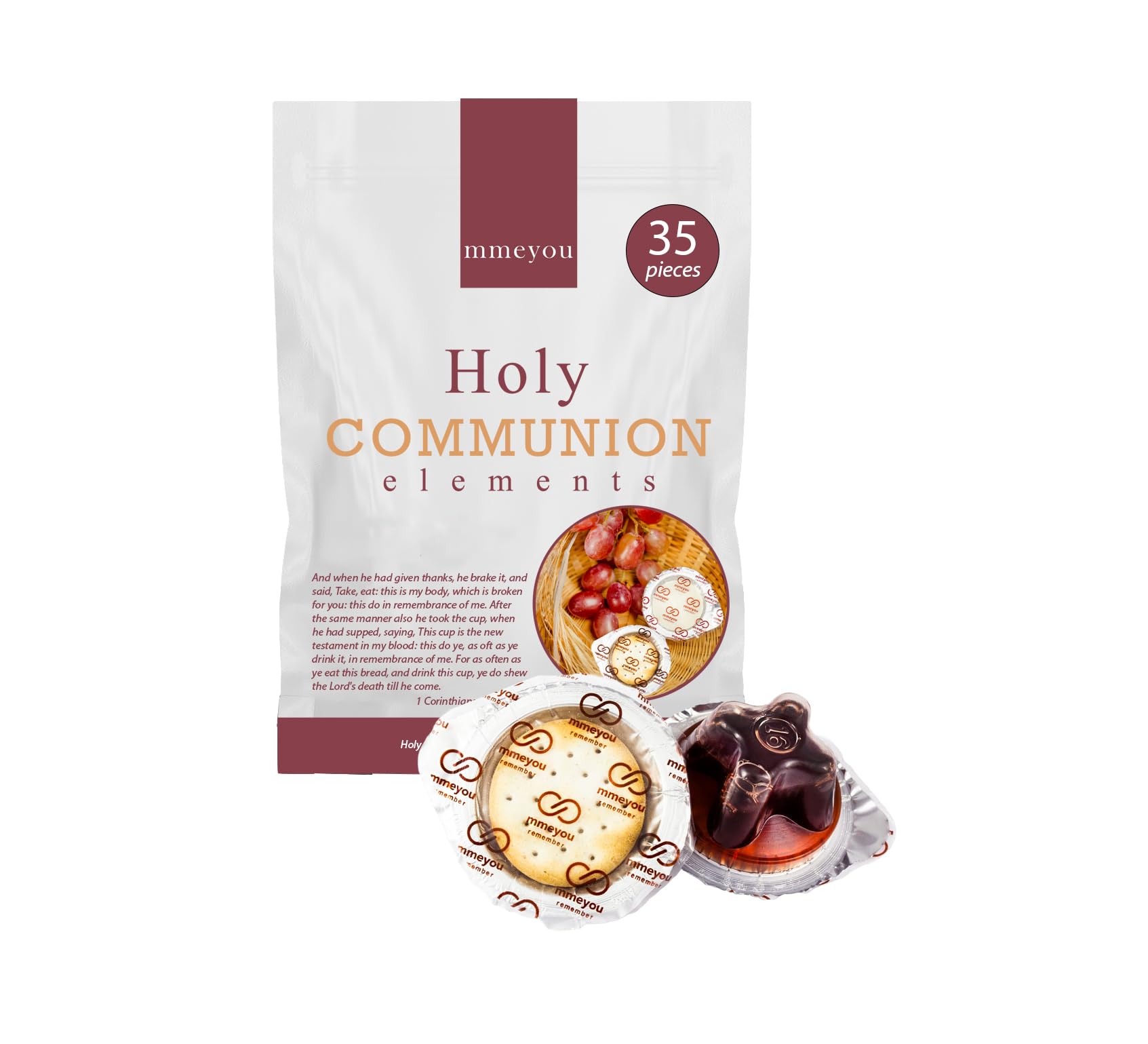 Amazon.com: Mmeyou Packaged Holy Communion Family Pack Wafers Prefilled ...