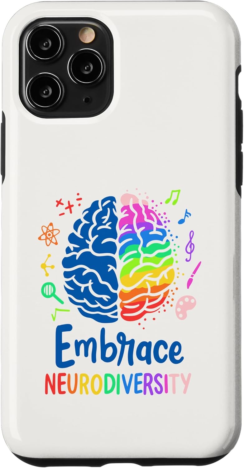 Amazon.com: iPhone 11 Pro ADHD Autism Spectrum Embrace Neurodiversity ...