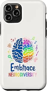 Amazon.com: iPhone 11 Pro ADHD Autism Spectrum Embrace Neurodiversity ...